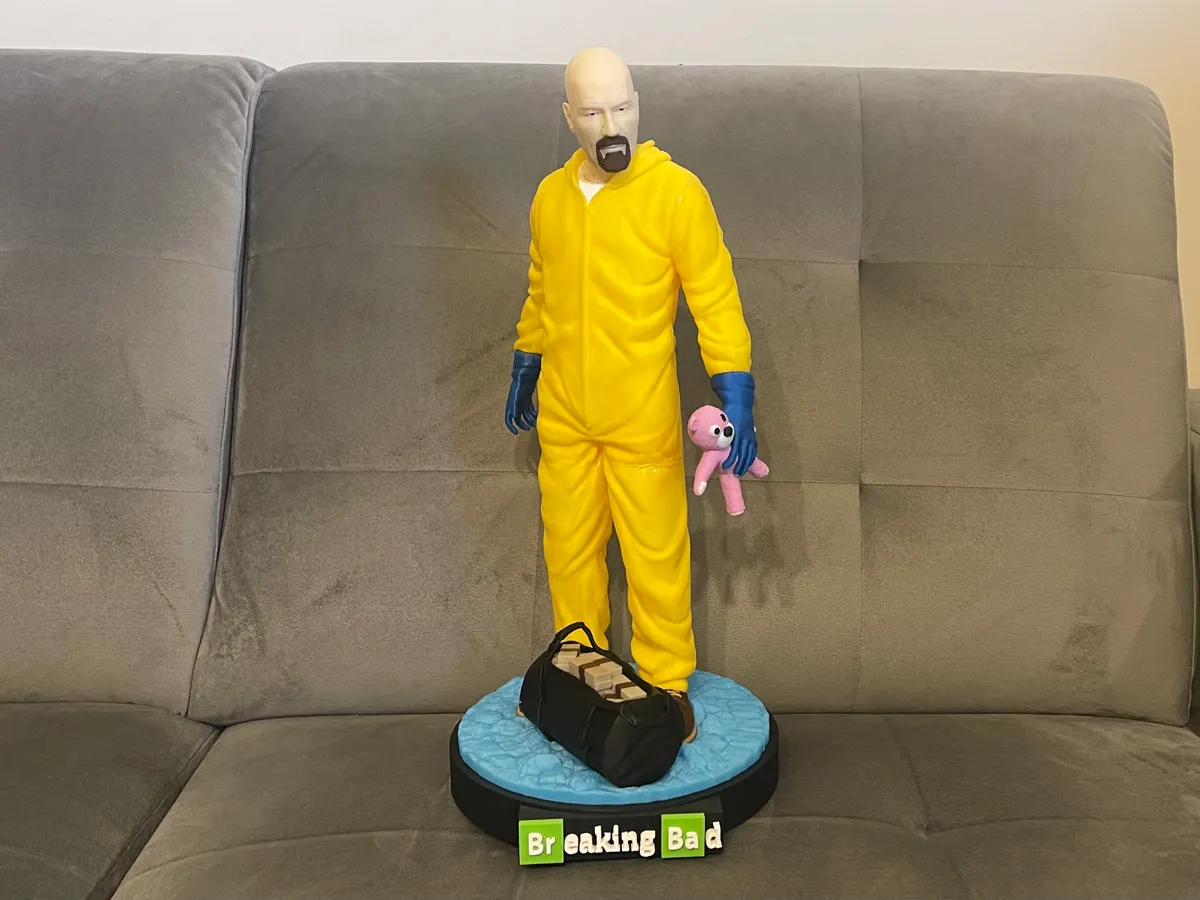 Walter White Breaking Bad AMS 42 cm - Modelo gratuito para impressão 3D ...