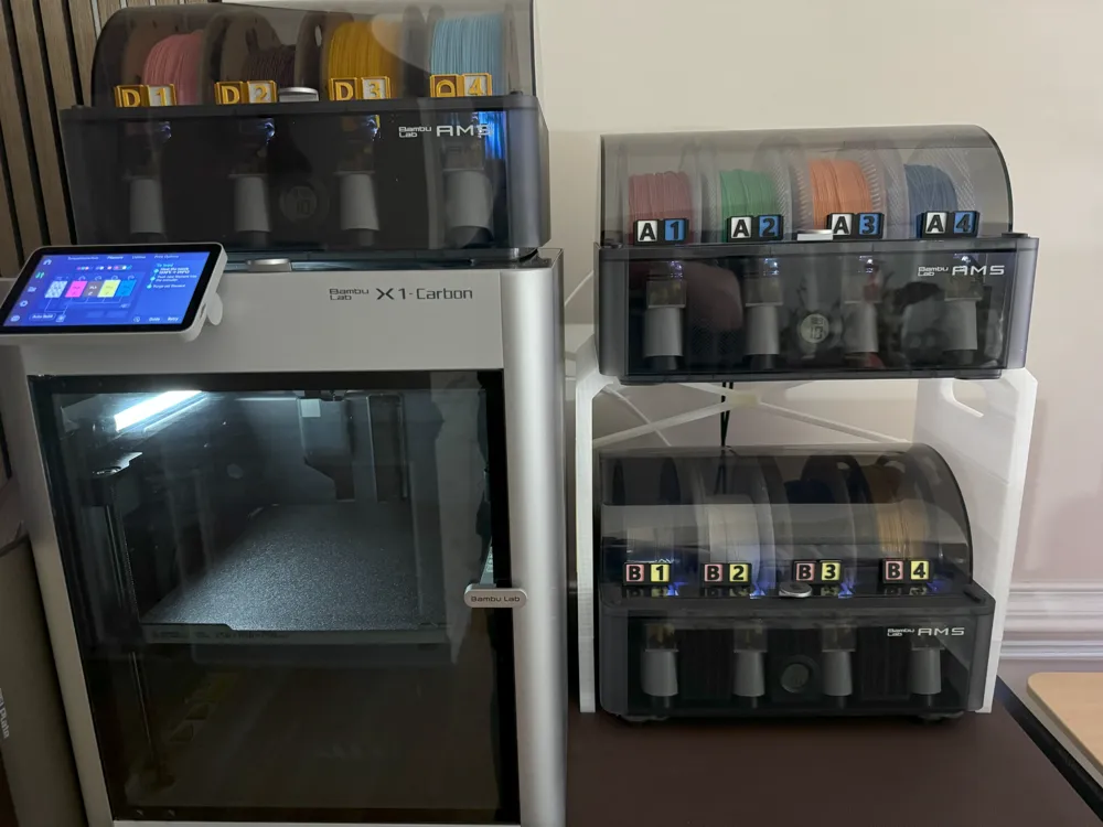 Bambu Lab AMS Module identifiers with removable tags by glad_man ...