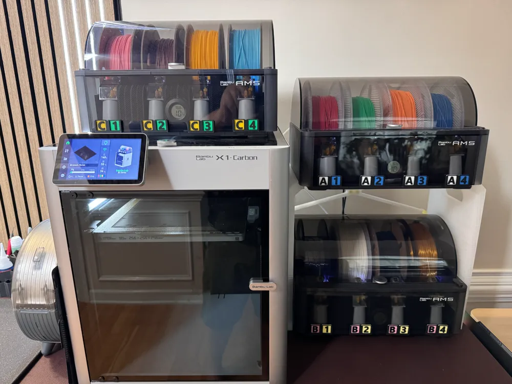 Bambu Lab AMS Module identifiers with removable tags by glad_man ...