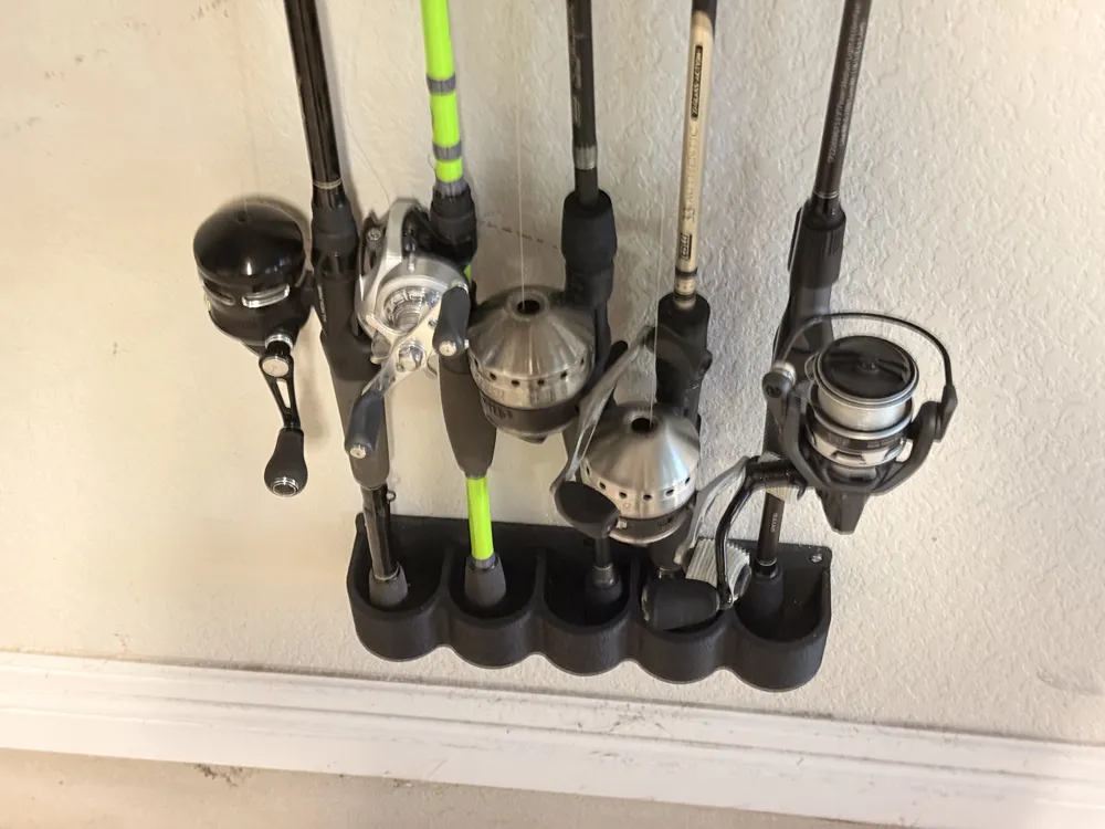 Fishing Rod Holder – Strong, Textured - Free 3D Print Model - MakerWorld