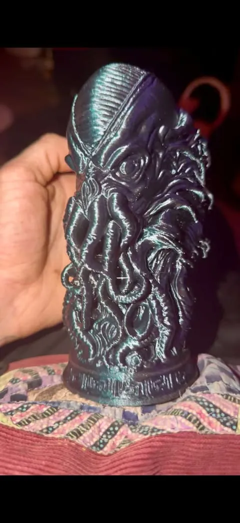 Cthulhu Bust - Free 3D Print Model - MakerWorld