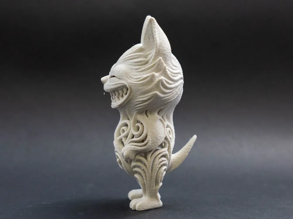 Halloween Fidget Cat Spooky Dragon Style - Free 3D Print Model - MakerWorld