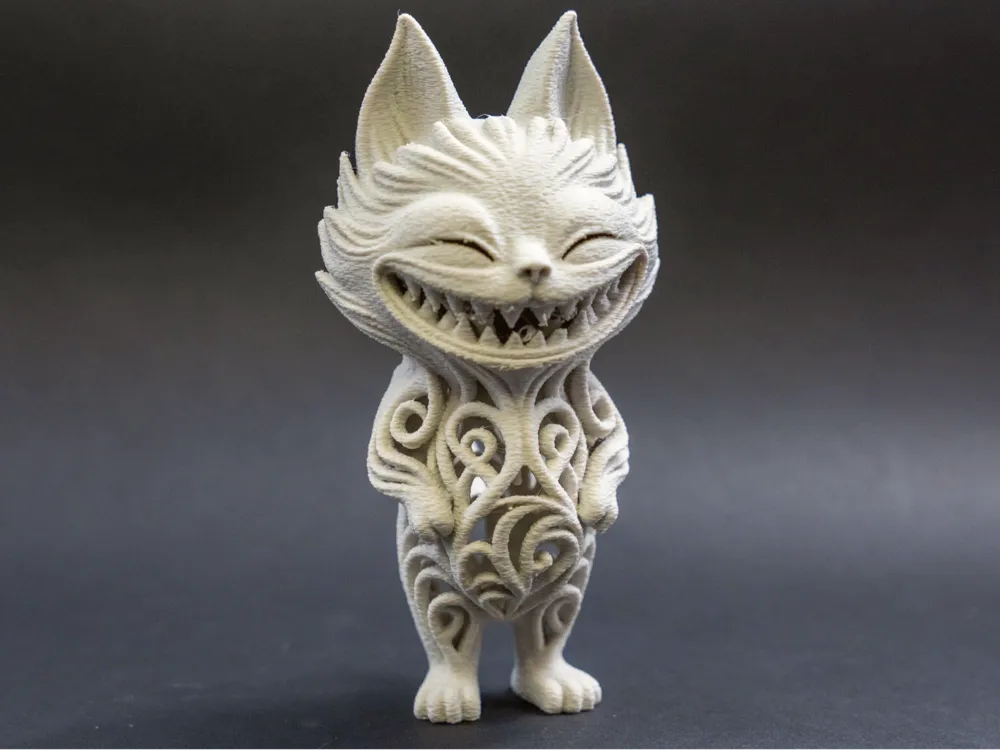 Halloween Fidget Cat Spooky Dragon Style - Free 3D Print Model - MakerWorld