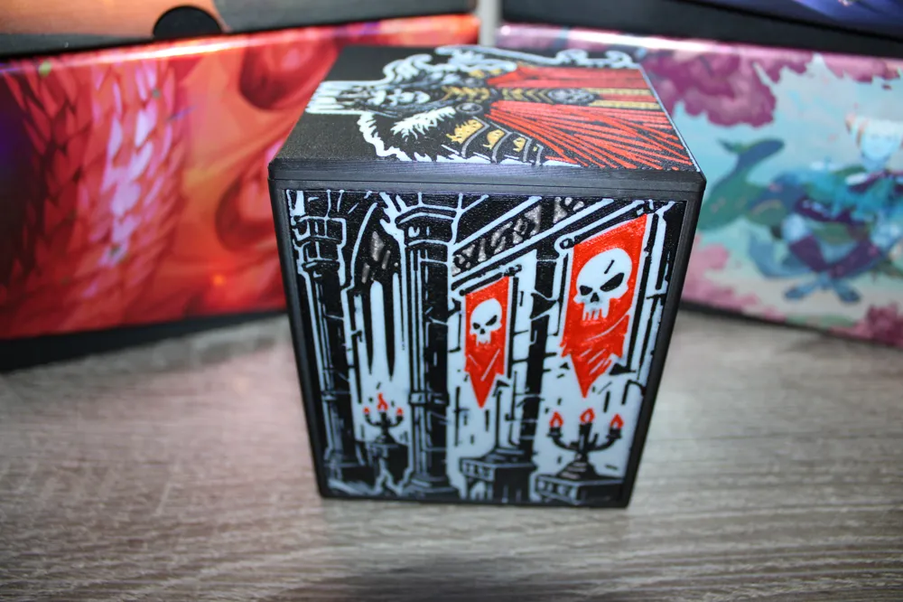 MTG EDH Commander Showcase Art Deck Box - Nekusar - Free 3D Print Model ...