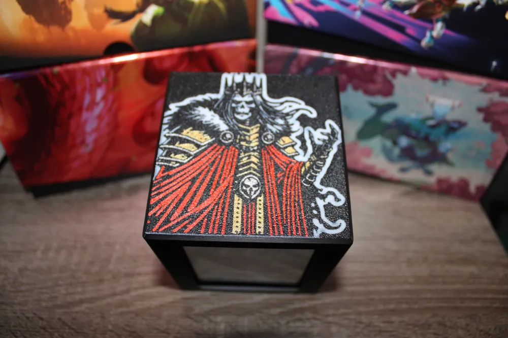 MTG EDH Commander Showcase Art Deck Box - Nekusar - Free 3D Print Model ...