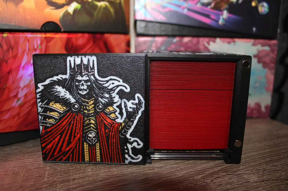 MTG EDH Commander Showcase Art Deck Box - Nekusar - Free 3D Print Model ...