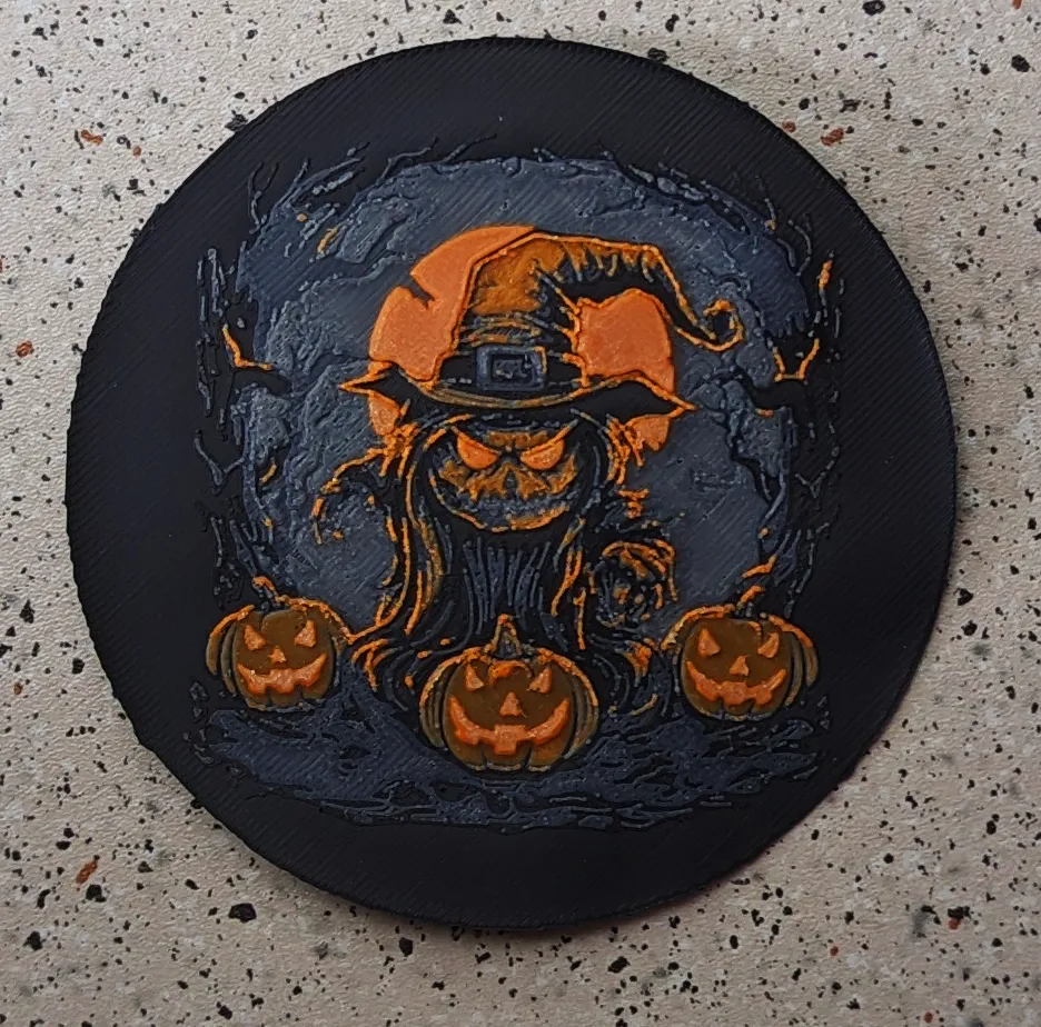Pumpkinmaster - Glow in the dark - Filament painting by Sniken - MakerWorld