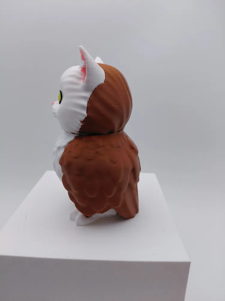 Meowl - Free 3D Print Model - MakerWorld