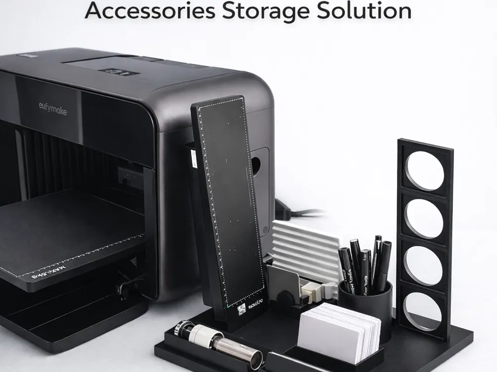 EufyMake E1 Ultimate Desk Organizer - Free 3D Print Model - MakerWorld