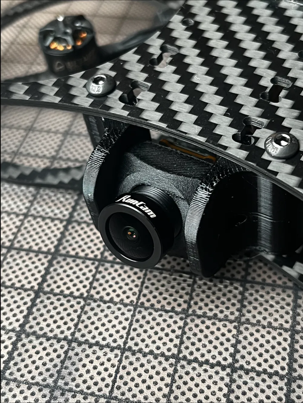 DJI O4 M12 replacement lens support, clippable by whitelizard fpv ...