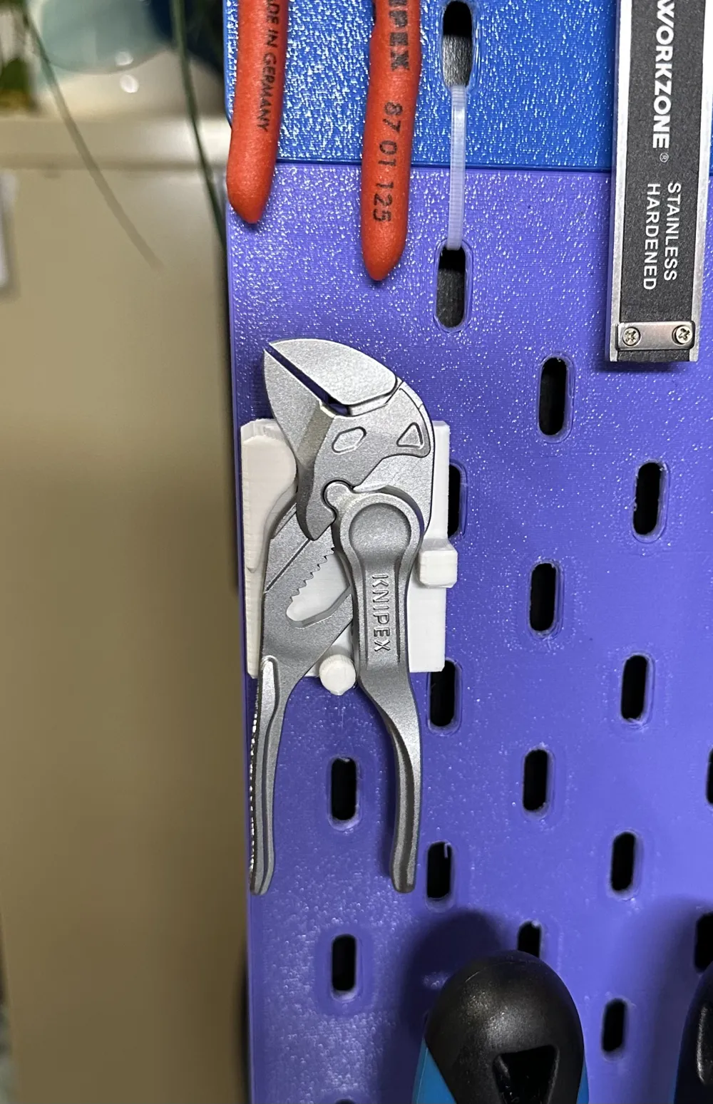 Knipex Pliers Wrench XS Skadis hook by bacafreak - MakerWorld