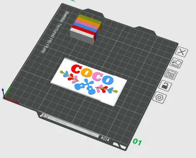 Coco Logo Disney PIXAR by Samuele Bergamini - MakerWorld