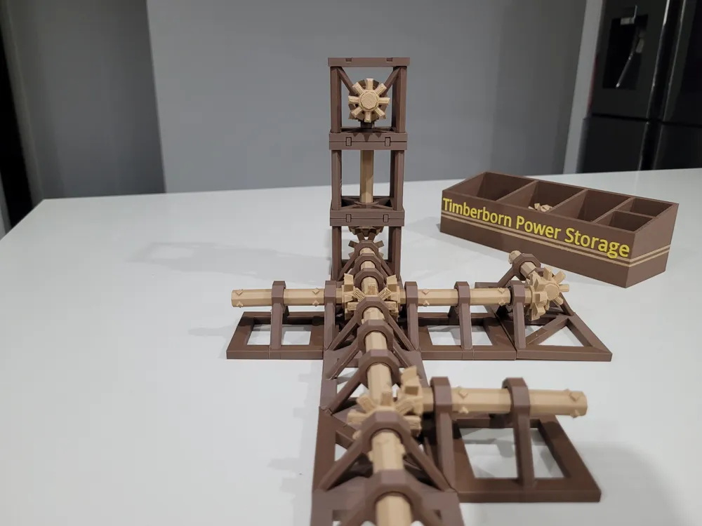 Timberborn Power System by Agent Harm - MakerWorld