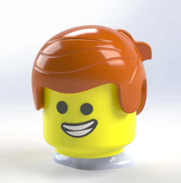 Brick Helmet Character by javiles - MakerWorld