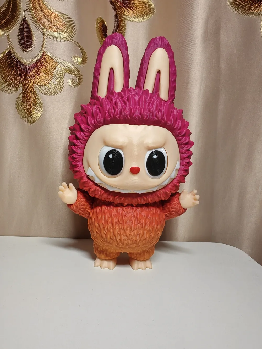 labubu rotating eyes figurine (no AMS needed) by ๖M๖ MakerWorld ...