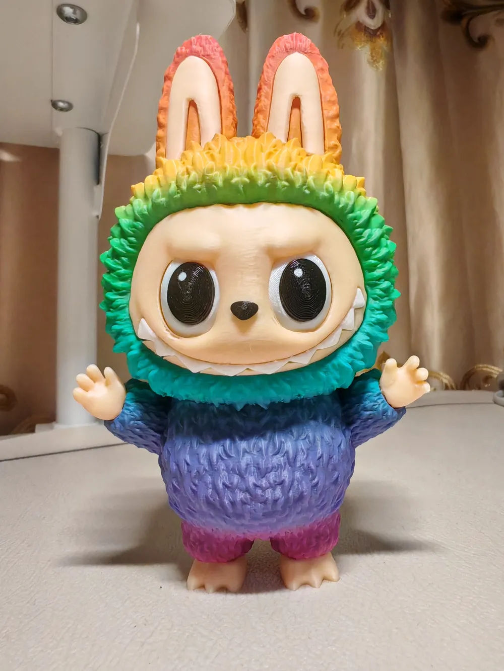 labubu rotating eyes figurine (no AMS needed) by ๖M๖ MakerWorld ...