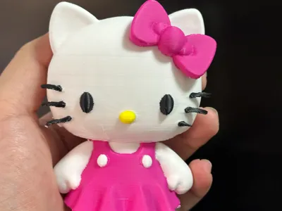 Hello kitty 3d print model download - MakerWorld