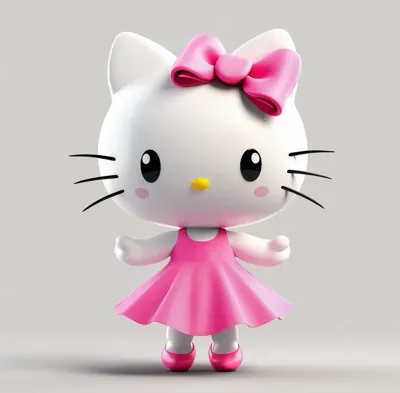 Hello kitty 3d print model download - MakerWorld