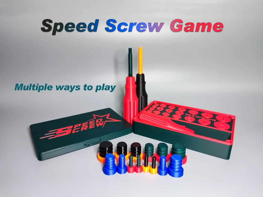 Speed Screw Game by PandaMaker - MakerWorld