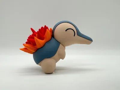 Cyndaquil Multicolor by entroisdimensions_figurine MakerWorld: Download ...