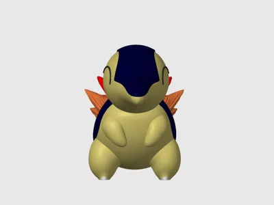 Cyndaquil Multicolor by entroisdimensions_figurine MakerWorld: Download ...