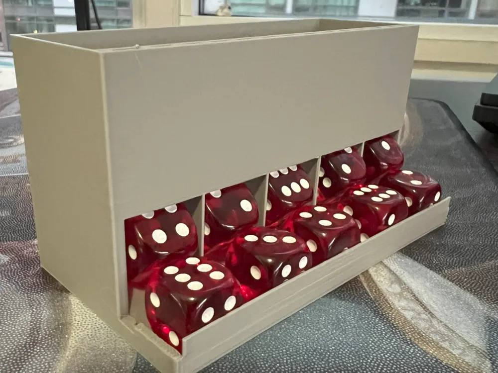 Dice Counter / Dice Sorter - 16mm by John Earle MakerWorld: Download ...