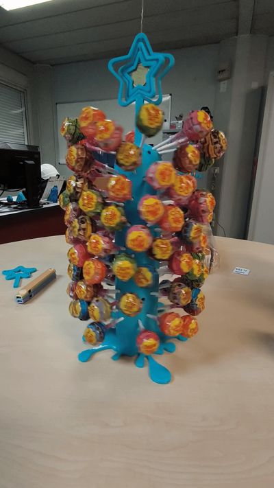 LOLLIPOPS STAND TOWER HOLDER MODULAR BRICKS by chris50X1C - MakerWorld