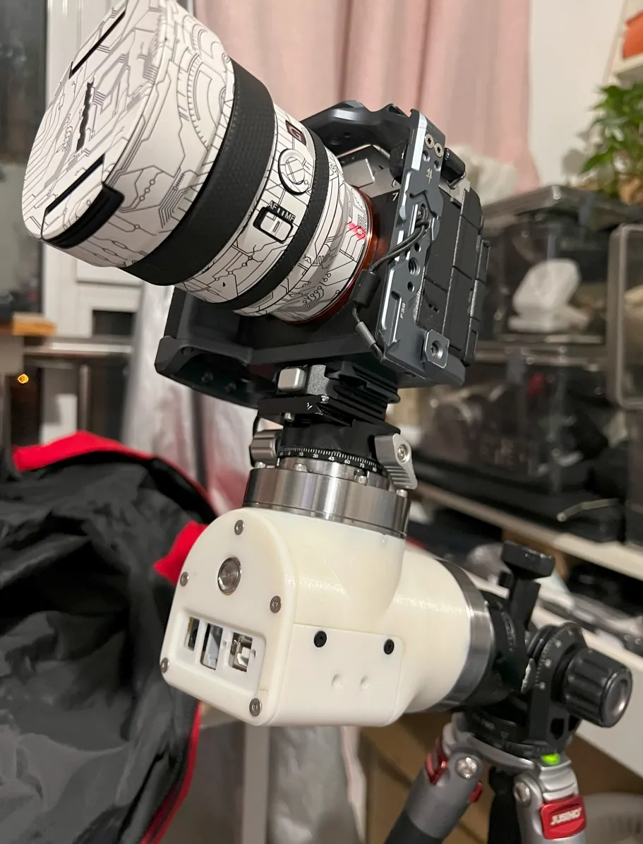 14-100 Dual-Axis Harmonic Equatorial Mount by DreamLife - MakerWorld