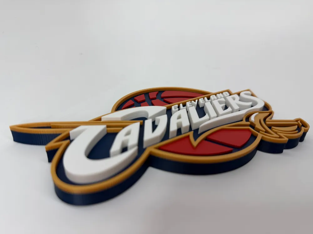Cleveland Cavaliers Logo 2003 - Free 3D Print Model - MakerWorld