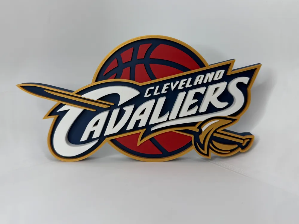 Cleveland Cavaliers Logo 2003 - Free 3D Print Model - MakerWorld