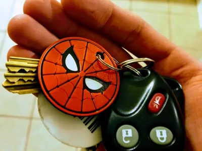 Spiderman Keychain by NickR1983 - MakerWorld