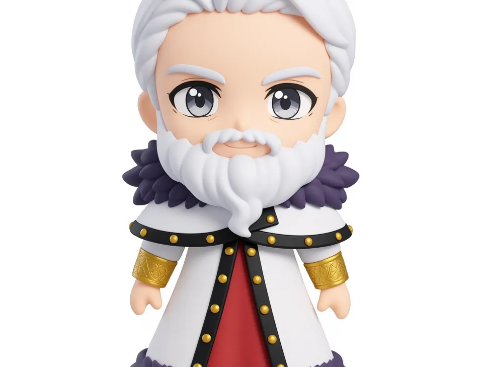 King Bartra Liones Chibi Figure - Free 3D Print Model - MakerWorld