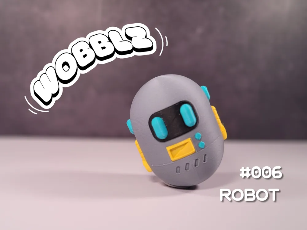 Robot Wobblz - 006 - Free 3D Print Model - MakerWorld