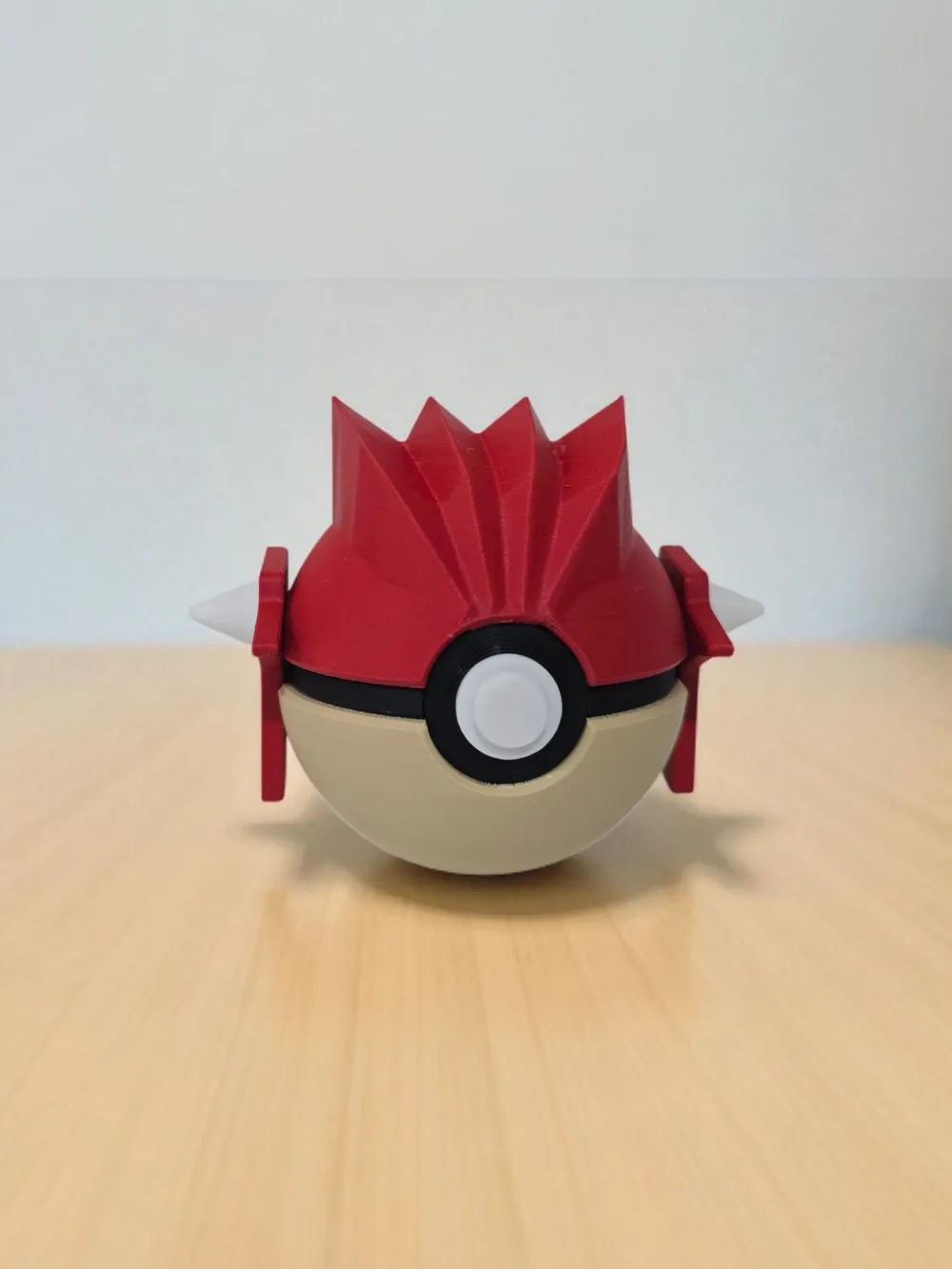#0383 Groudon Pokéball - Multiparts - Free 3D Print Model - MakerWorld