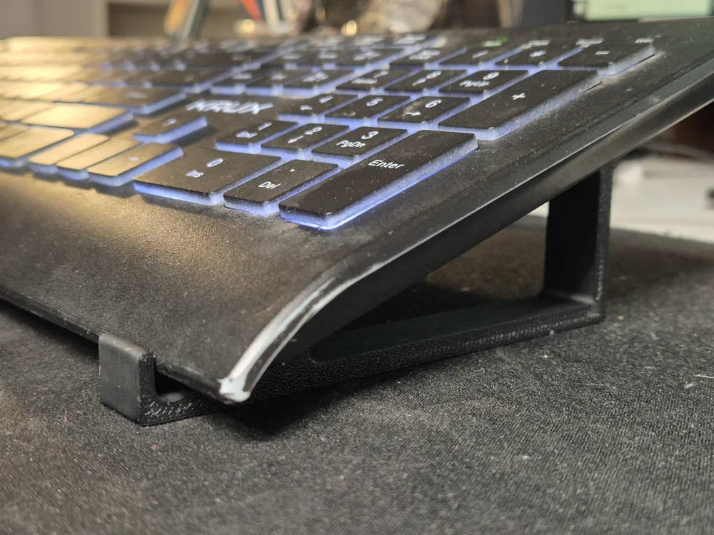 Parametric Keyboard Stand - Free 3D Print Model - MakerWorld