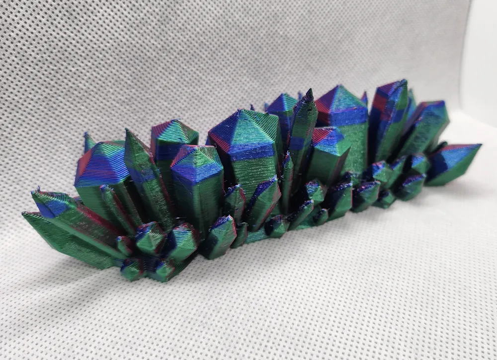 Crystal Wall ⧋ No Supports Remixed by TripleGWorkshop - MakerWorld