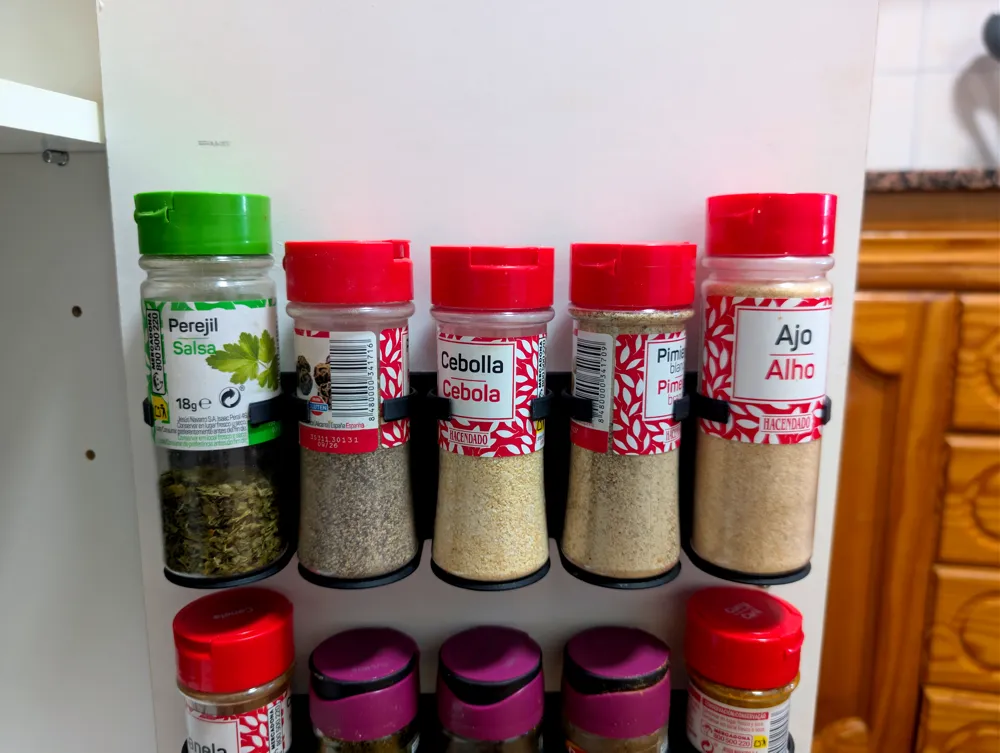 Spice Rack V2 - Free 3D Print Model - MakerWorld