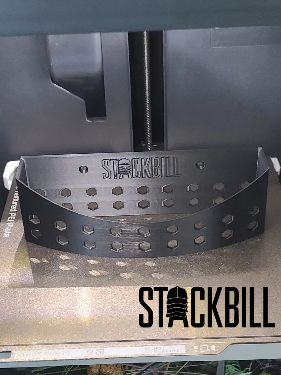 StackBill | Wall Mounted Ball Cap Rack by Society ROAR 3D MakerWorld ...