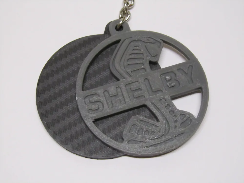 Shelby Mustang Keychain by Alsamen - MakerWorld