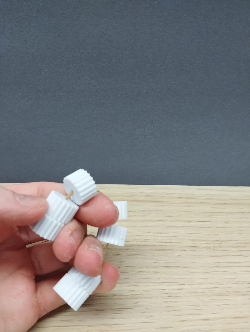 Rubber Fidget Gear Shape - Free 3D Print Model - MakerWorld
