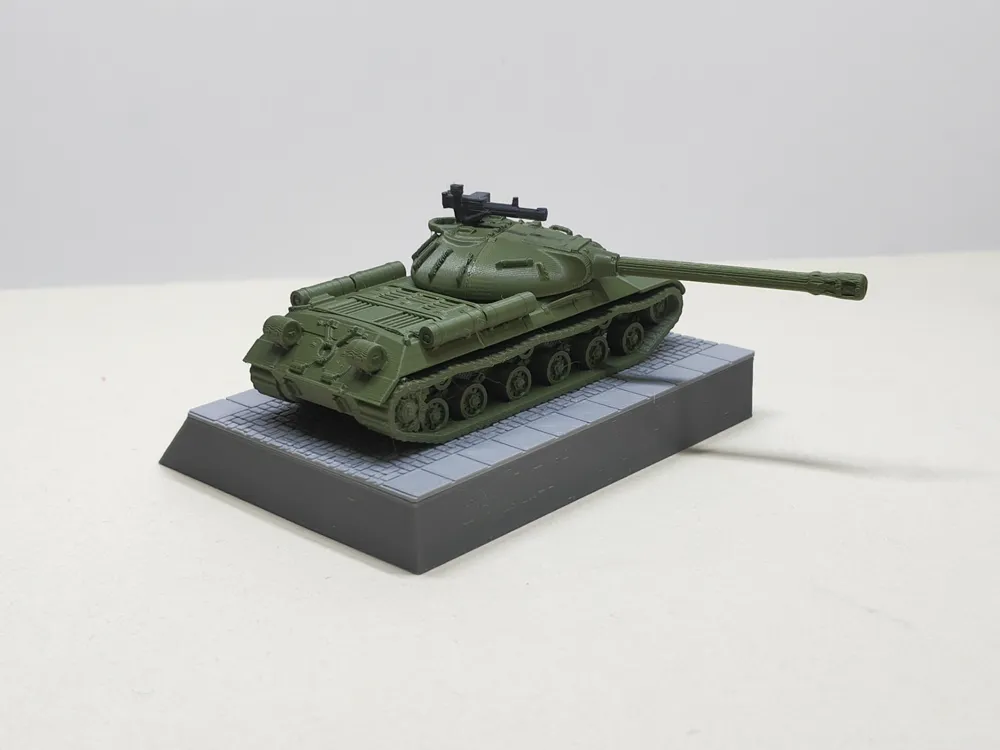 IS-3 Heavy Tank Kit Card|1/72tank| by 菱鲛LJiao MakerWorld: Download Free ...