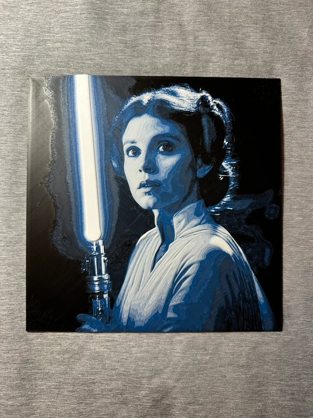 Leia 3-Color Hueforge by Hey BenMakerWorld: Download Free 3D Models