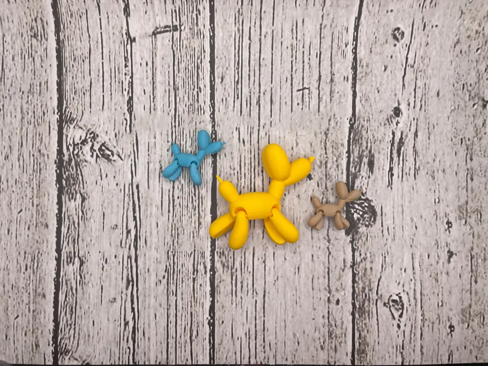 Articulating Balloon Dog - Free 3D Print Model - MakerWorld