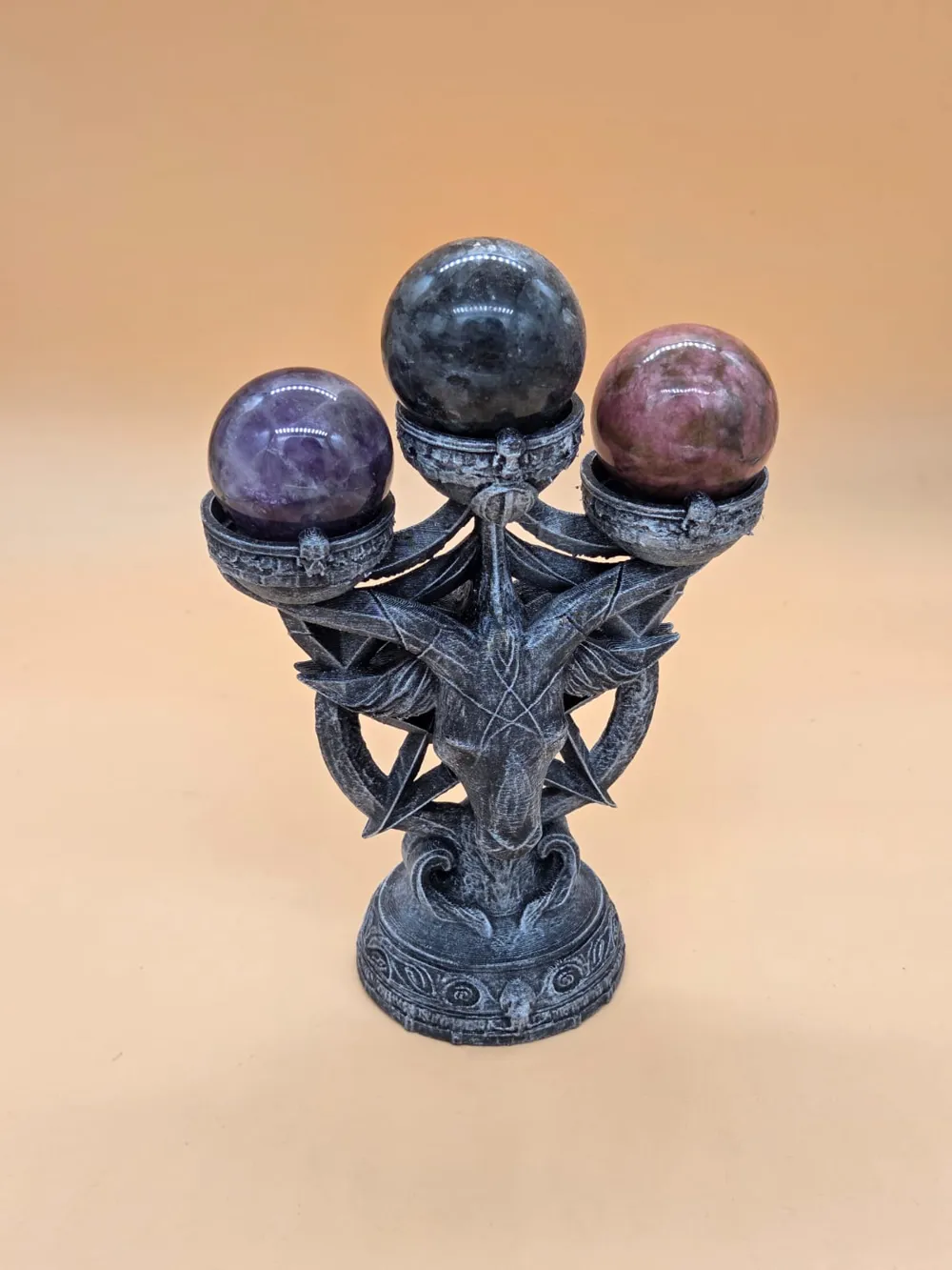 Mystic Goat Candle & Crystal Holder by Christian MakerWorld: Download ...