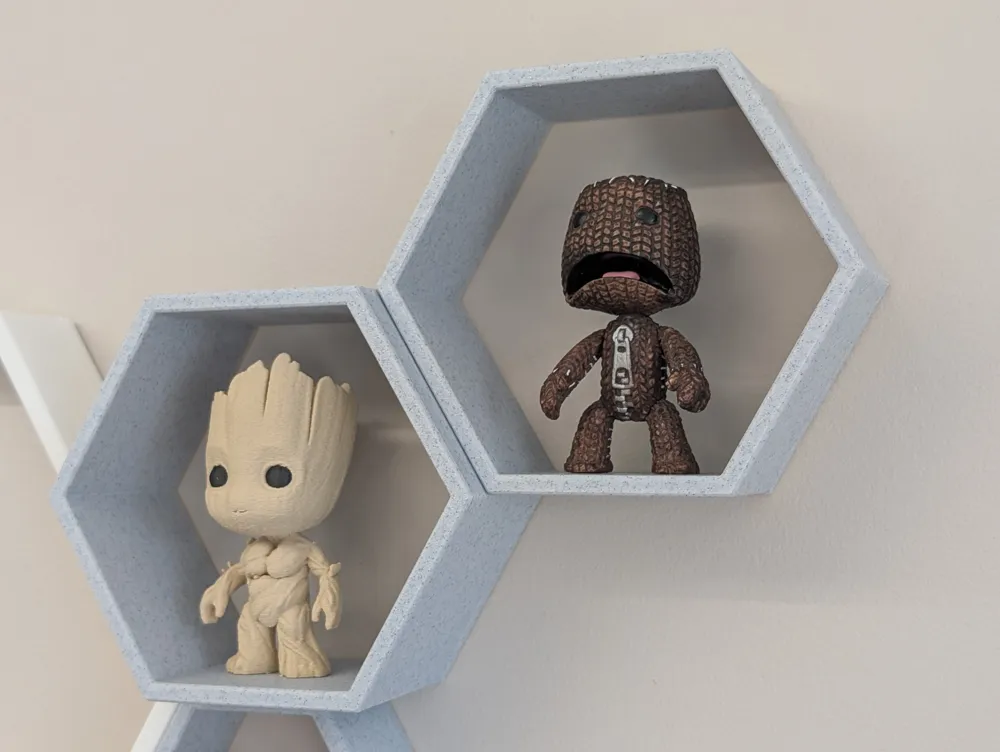 Estantería Mezzo Hexo por Daniele MakerWorld: Descarga Modelos 3D Gratuitos