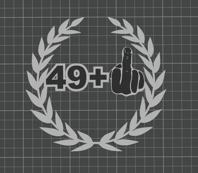 50th birthday - Free 3D Print Model - MakerWorld