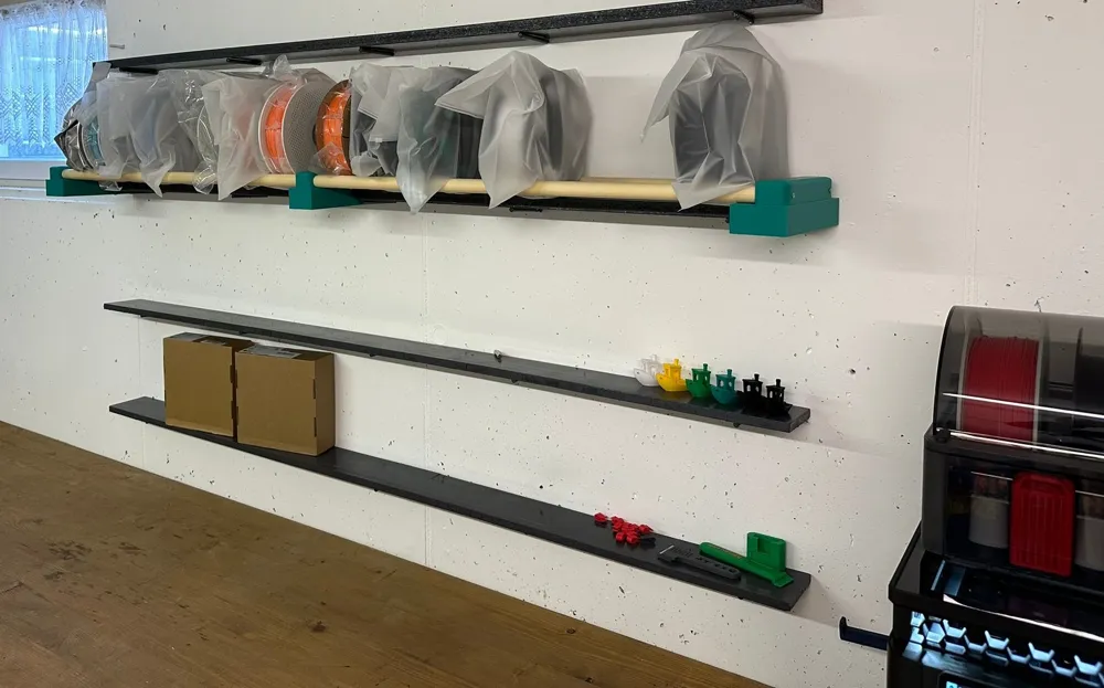 Standalone Filament Shelf by Malli3D - MakerWorld