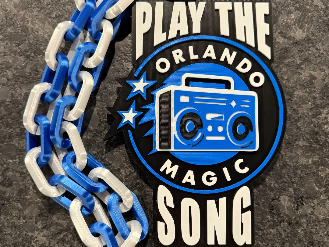 Orlando Magic Hype-Kette - Spiel den Song – Kostenloses 3D-Druckmodell ...