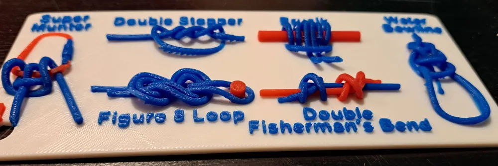 Backpack Rescue Knots Reference Card - Free 3D Print Model - MakerWorld