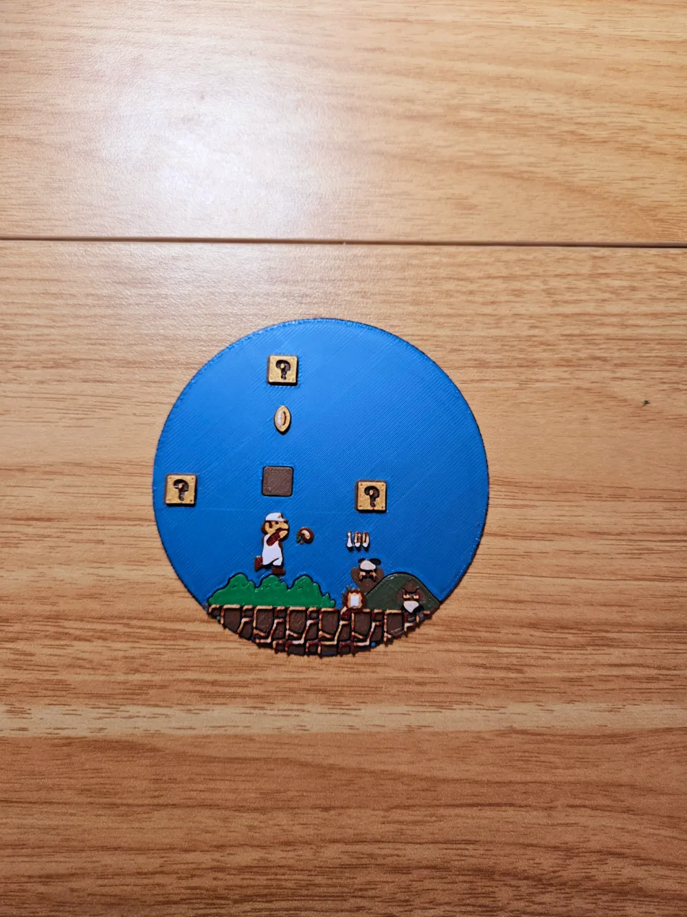Iconic Super Mario Bros Scene Coaster & Wall Art by AutoArtistry ...